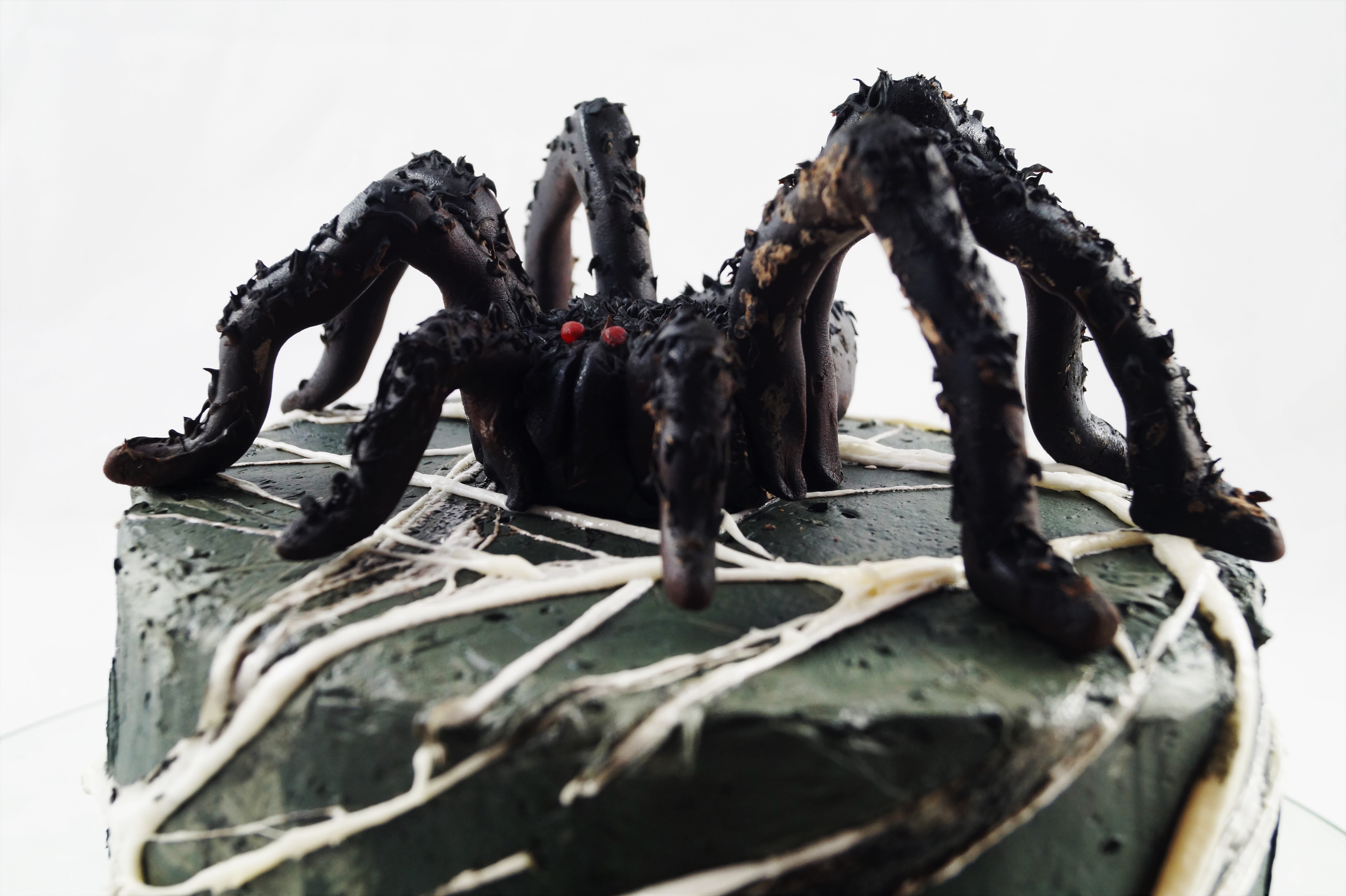 Red Velvet Spider Cake – Kats Cake
