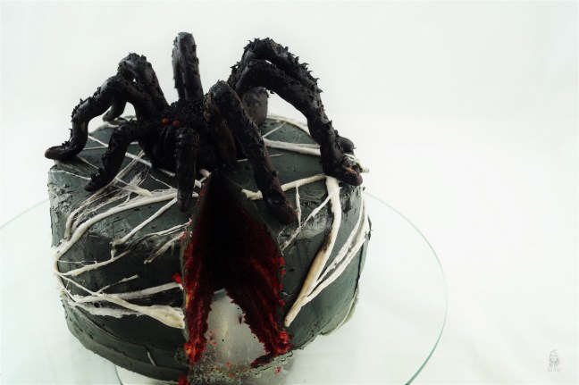 Red Velvet Spider Cake – Kats Cake